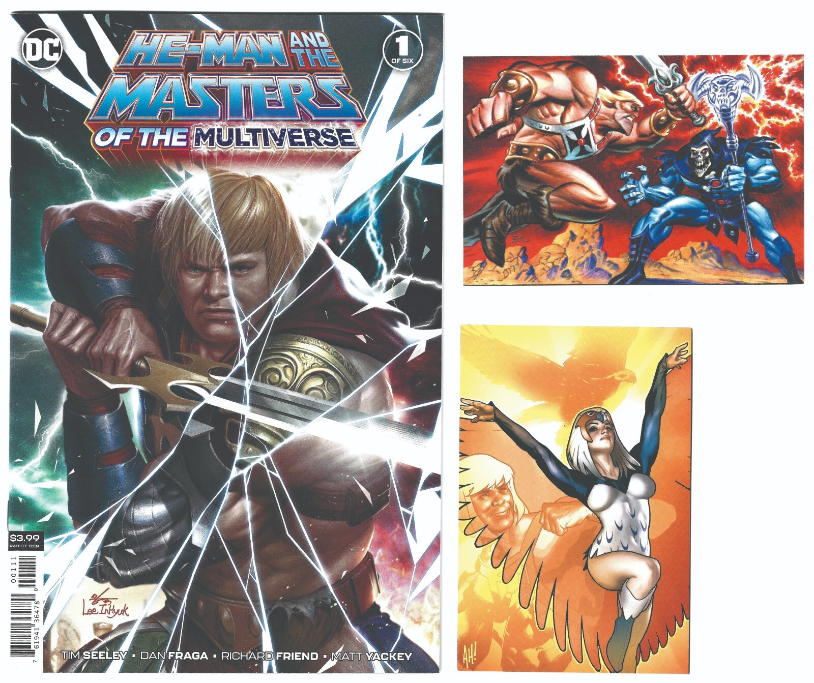 He-Man & the Masters of the Multiverse (2019 DC) #1 + Cards 1st App ...
