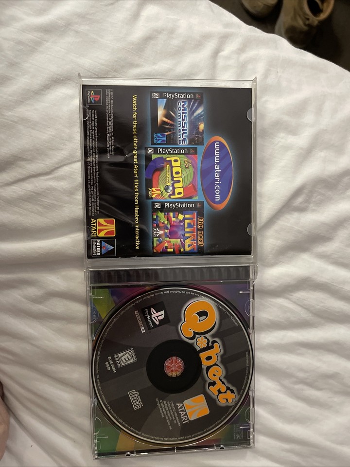 Qbert (Sony PlayStation 1, 1999) One Of The Best Games Aggravating But ...