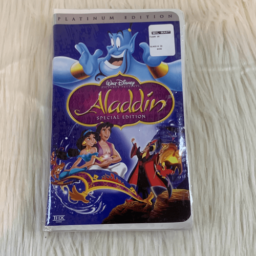 Disney Aladdin platinum edition vhs NEW | eBay