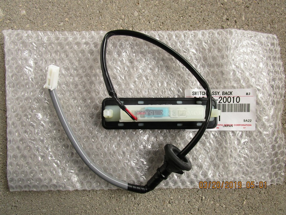 FITS: 07 - 10 TOYOTA CAMRY XLE TRUNK LID OPENER LIFTGATE RELEASE SWITCH ...