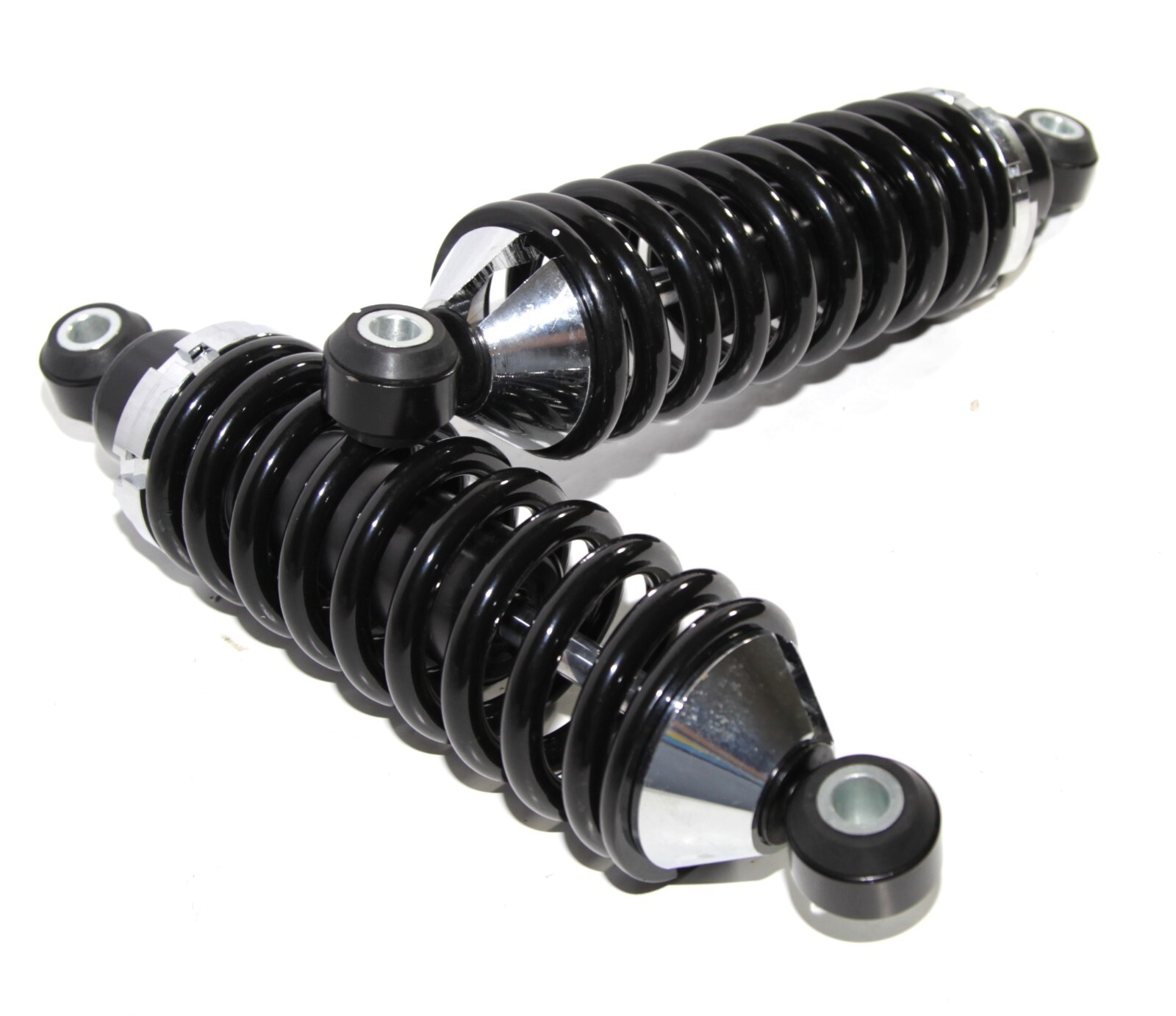 Rear Street Rod Coil Over Shock SET w/400 Pound Black Coated Springs | eBay