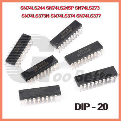 IC Chip DIP-20 SN74LS244 SN74LS245P SN74LS273 SN74LS373N SN74LS374 ...