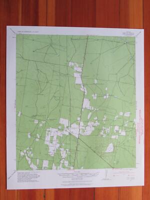 Linn Texas 1958 Original Vintage USGS Topo Map | eBay