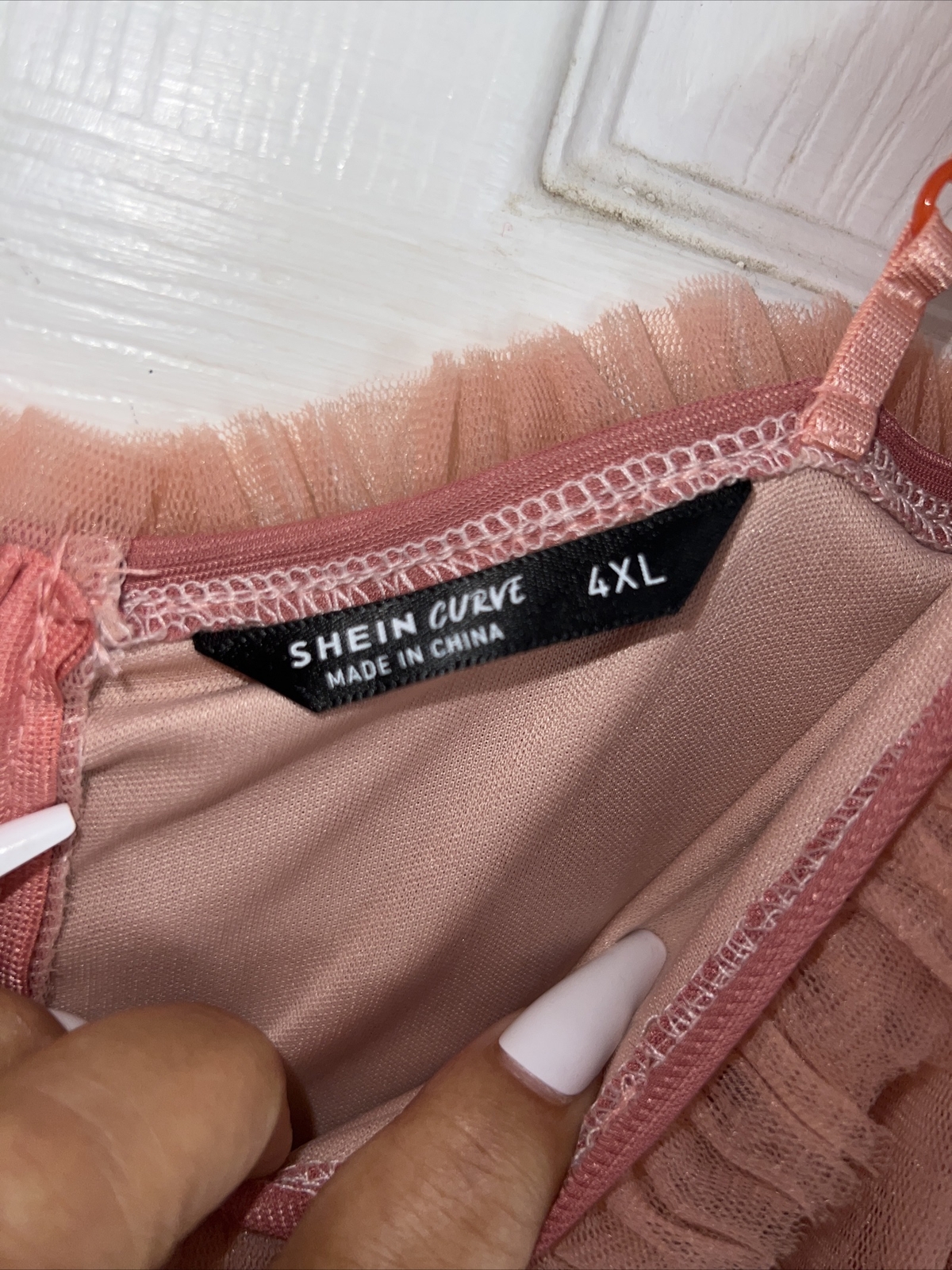 Shein Curve Dress 4XL Pink | eBay