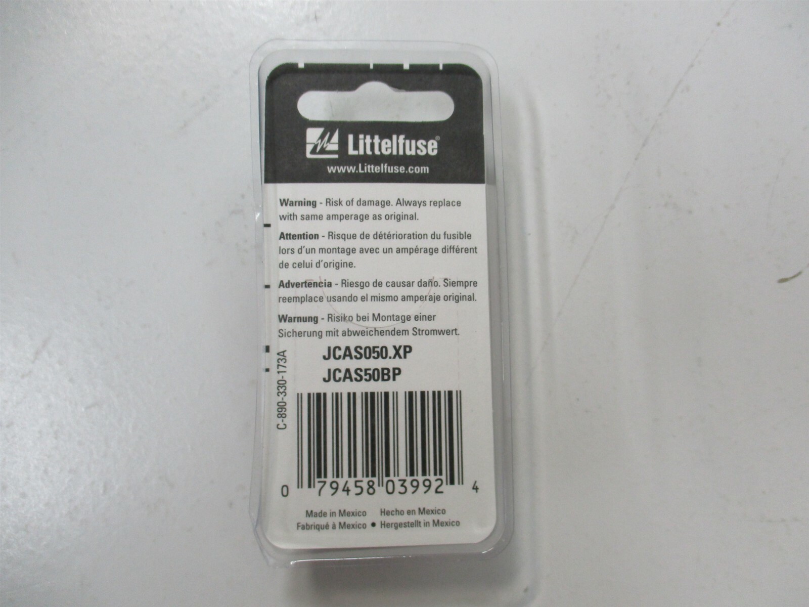 Littelfuse (JCAS50BP) 50 Amp JCase Automotive Type Cartridge Fuse - Lot ...