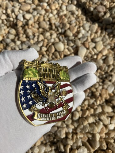 3” Donald Trump Attempted Assassination Challenge Coin MAGA ...