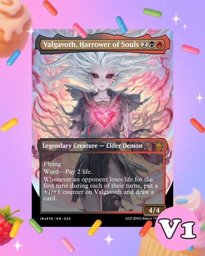 Valgavoth, Harrower of Souls | MTG Premium Art Card | eBay