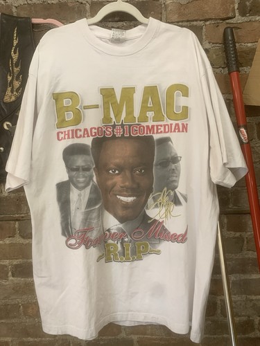 RARE BERNIE MAC RIP WHO! YOU! WIT! SHIRT WHITE 3XL | eBay