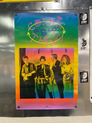 Cosmic Thing by the B-52's Promo Poster | eBay
