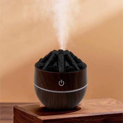 Minimalist Style 200ML Portable Air Humidifier Featuring a Charcoal ...
