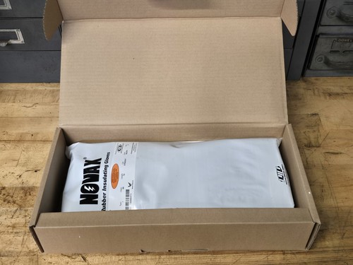 PIP 150-00-14/9 Novax Rubber Insulating Gloves Straight Cuff 14" Size 9 ...