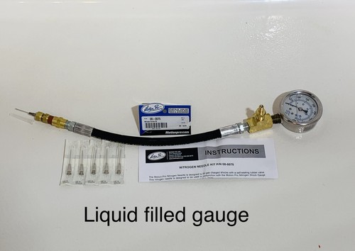 NITROGEN FILL ADAPTER W/ MOTION PRO NITROGEN NEEDLE 08-0075 FOR FOX ...