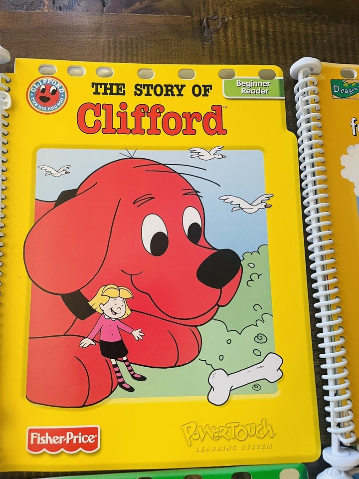 LOT of 6 Books Fisher Price PowerTouch Learning System Books ONLY (no ...