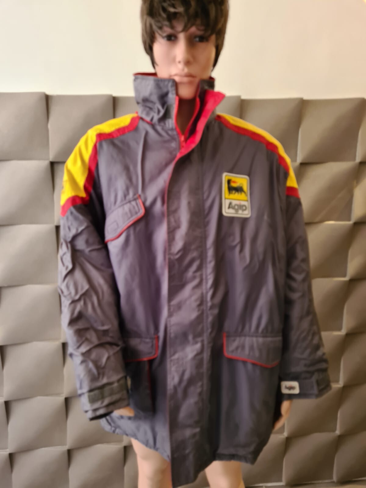 Agip jacket windbreaker XL vintage 1999 gas station gasoline Ferrari ...