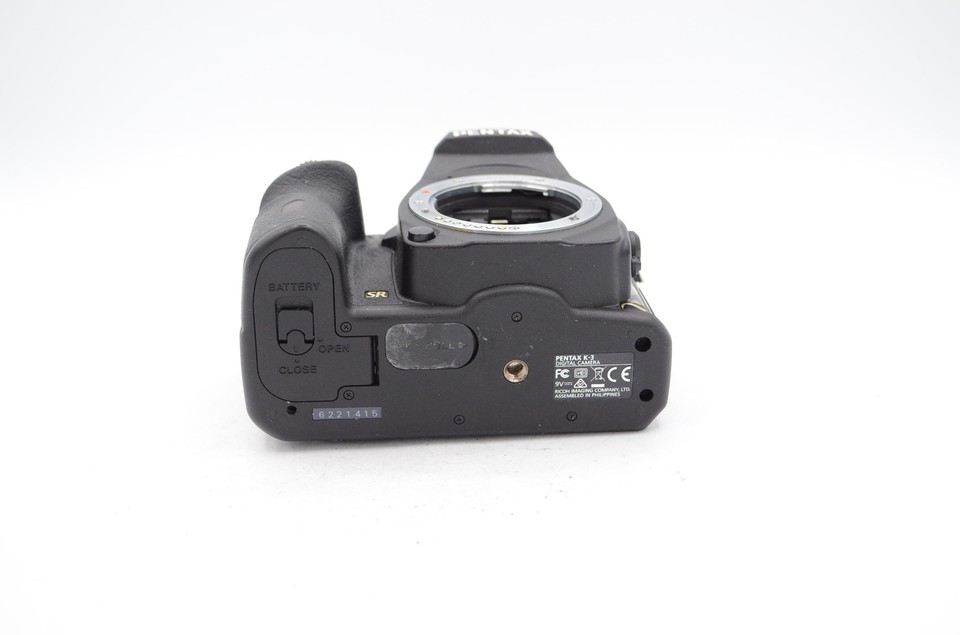 Pentax K-3 Black Digital SLR Camera Body with Charger without battery ...
