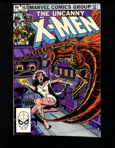 Uncanny X-Men #163 Carol Danvers Appearance! Wolverine! Dave Cockrum ...