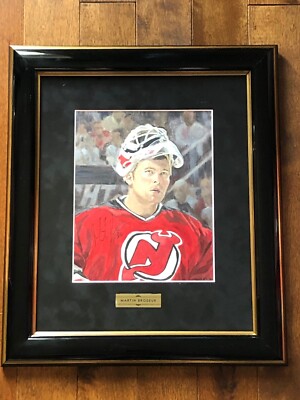Martin Brodeur Auto 1/1 UD Artistic Impression Artwork Original ...