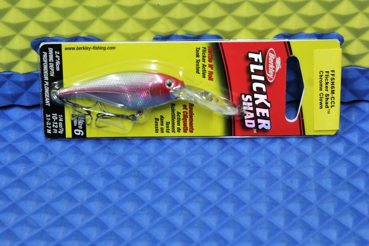 Berkley Flicker Shad Dives 10'-12' Size 6 FFSH6M Series CHOOSE YOUR ...