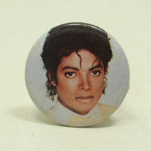 MICHAEL JACKSON Pin Button 1.25" Metal Pinback Buttons Music Pop ...