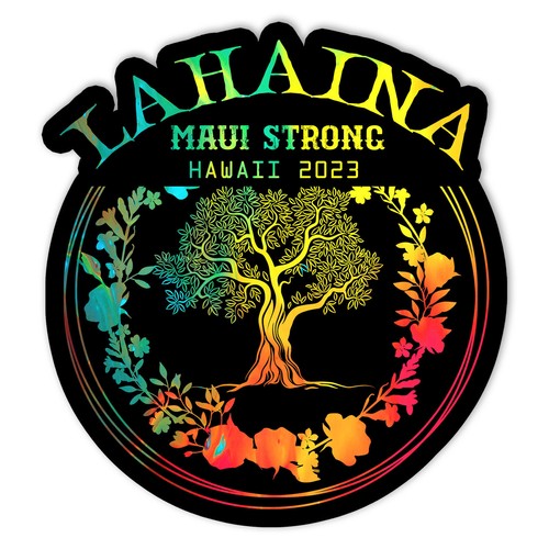 Lahaina and Maui Haiwaii Strong Sticker Decal | eBay