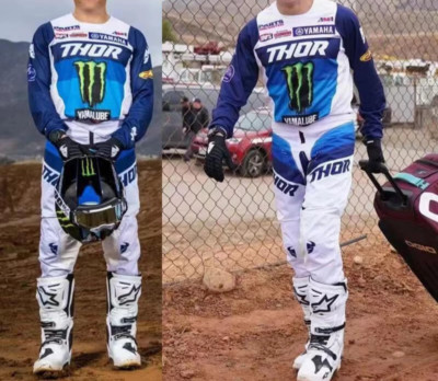 Thor Monster Yamalube Motocross Racing Gear Set Jersey/Pants Combo MX ...