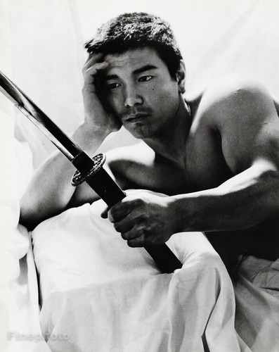 1960 TAMOTSU YATO Vintage JAPAN Male WARRIOR Samurai Sword Asian Photo ...