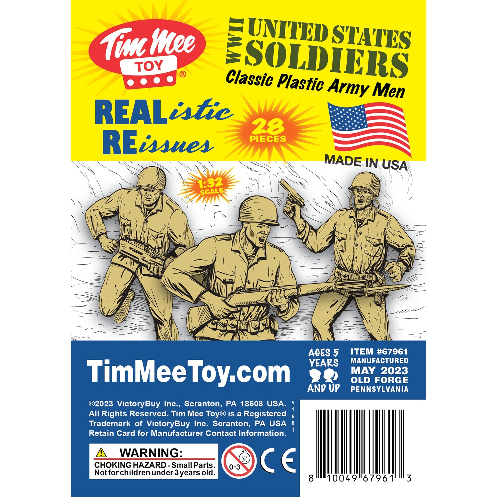 TimMee Recast DK Novelty Tan Plastic Army Men WW2 Tim Mee Soldier ...