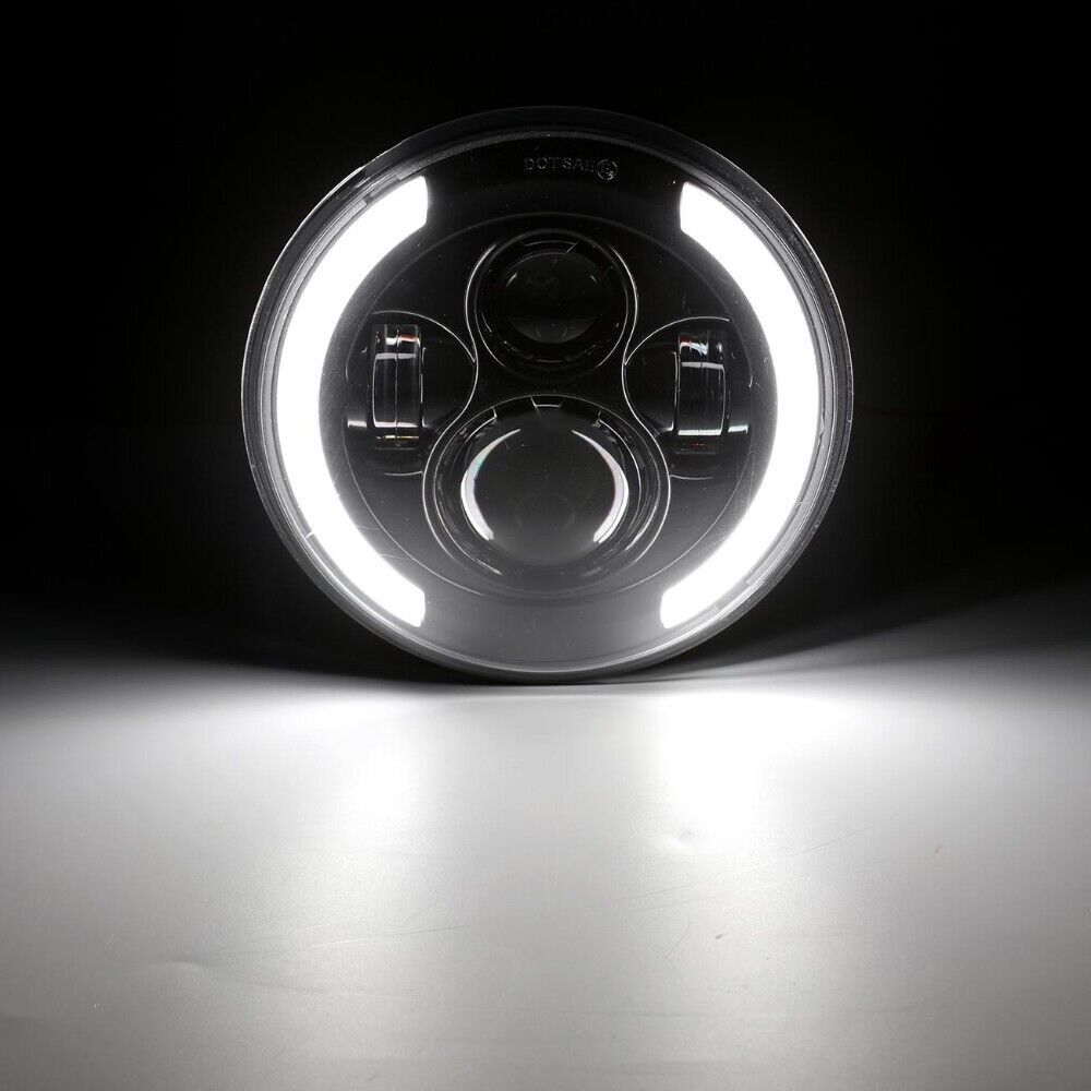 2x Fit Mazda Miata 1990-1997 MX5 MX-5 7"Round LED Headlights Hi/Lo Beam ...