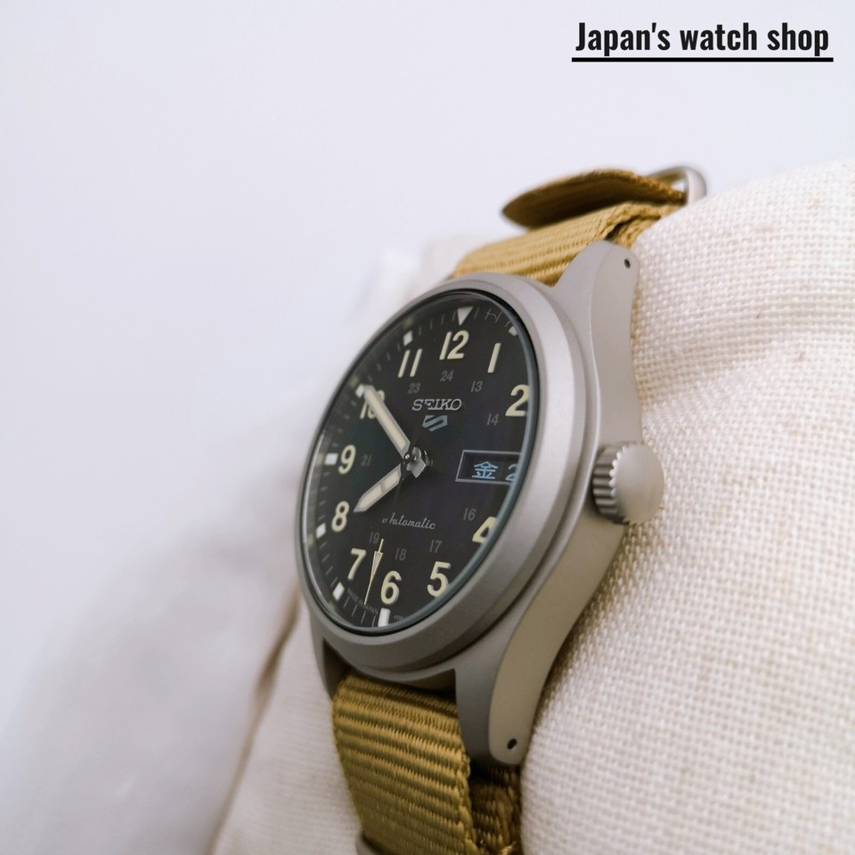 SEIKO SEIKO 5 SPORTS SBSA117 Black Mechanical Automatic Men's Watch New ...