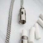 STAINLESS STEEL ESSENTIAL OIL DIFFUSER NECKLACE AROMATHERAPY OILS 28" 5 ...