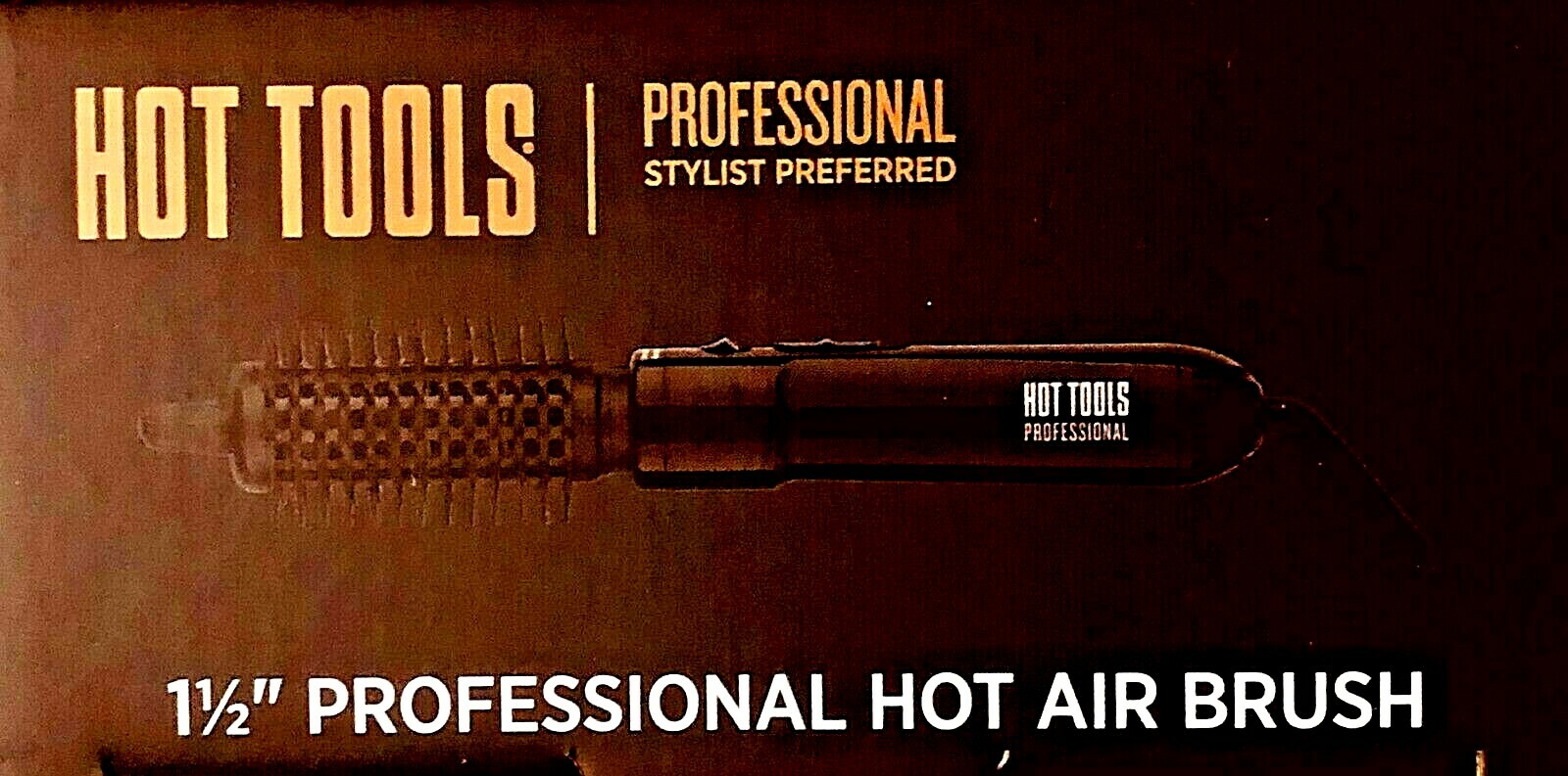 HOT TOOLS PROFESSIONAL 11/2" HOT AIR BRUSH AUTHENTIC WITH 7 YEAR ...