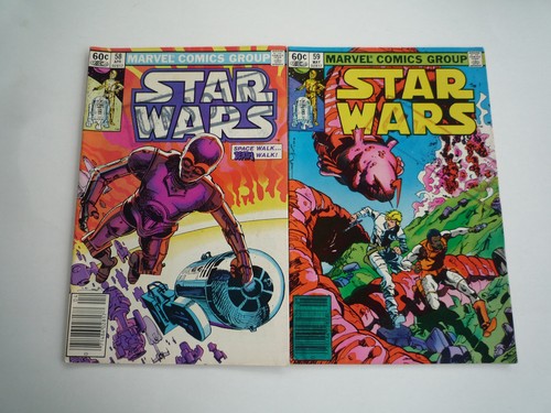 STAR WARS - 58/59 APR 1982 SHIRA BRIE APPEARANCE WALT SIMONSON ART ...