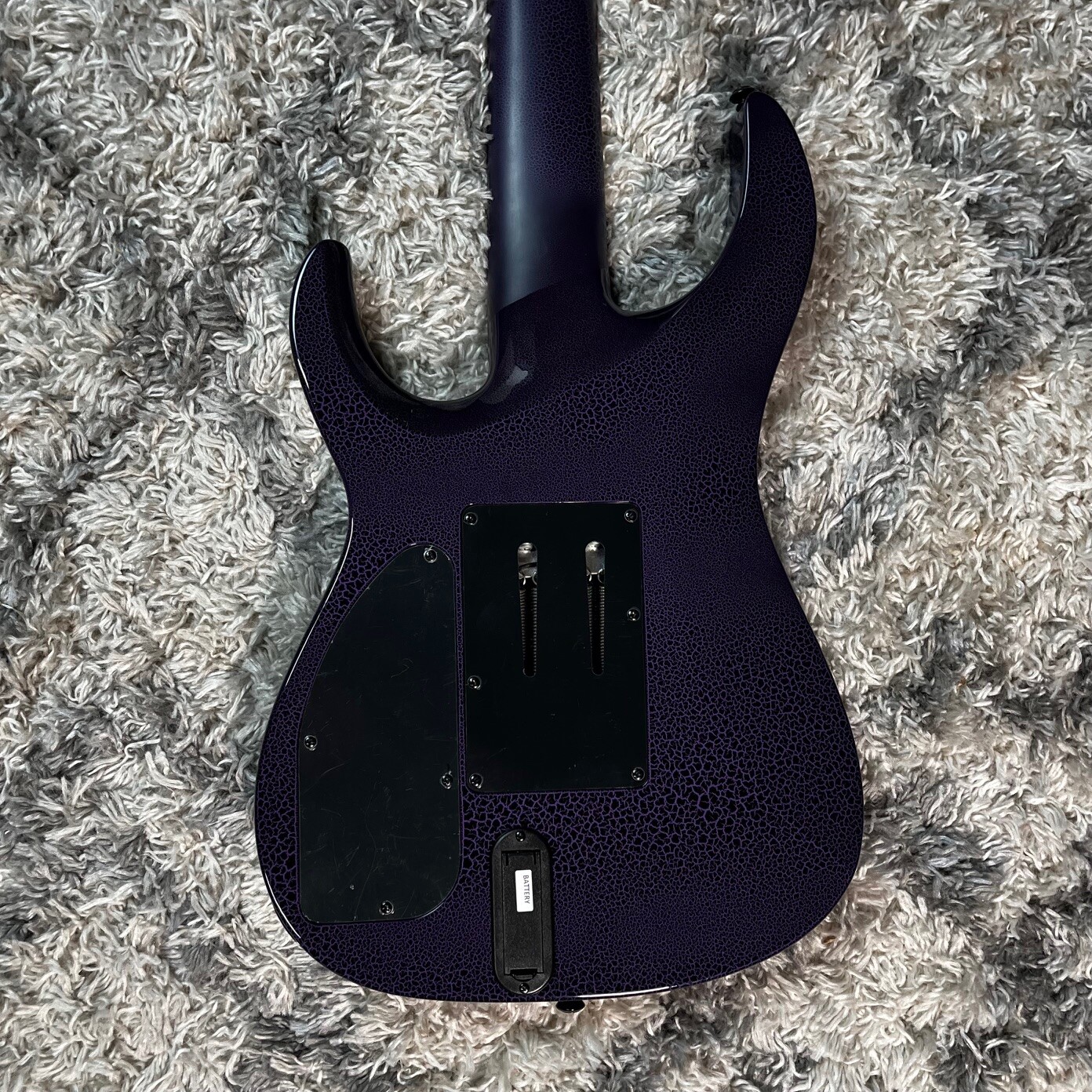 Legator N7FR Ninja 7-String Guitar, Ebony Fretboard, Floyd Rose, Purple ...