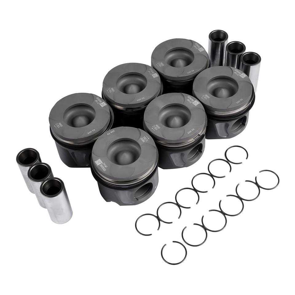 6x Pistons with Ring STD For 2014-2018 Ram 1500 Jeep Grand Cherokee 3 ...