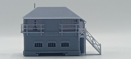Swanage Railway Signal Box OO gauge model. Resin 3d Print, one piece ...