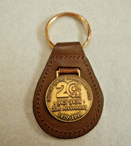1998 SHOT SHOW - 20th ANNIVERSARY KEY CHAIN - SHOOTING HUNTING SHOW ...
