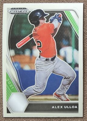 Alex Ulloa 2021 Panini Prizm Draft Picks #PDP117 Rookie Houston Astros ...