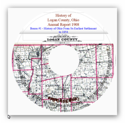 Logan County Ohio History- Ohio History + Bonus Book | eBay