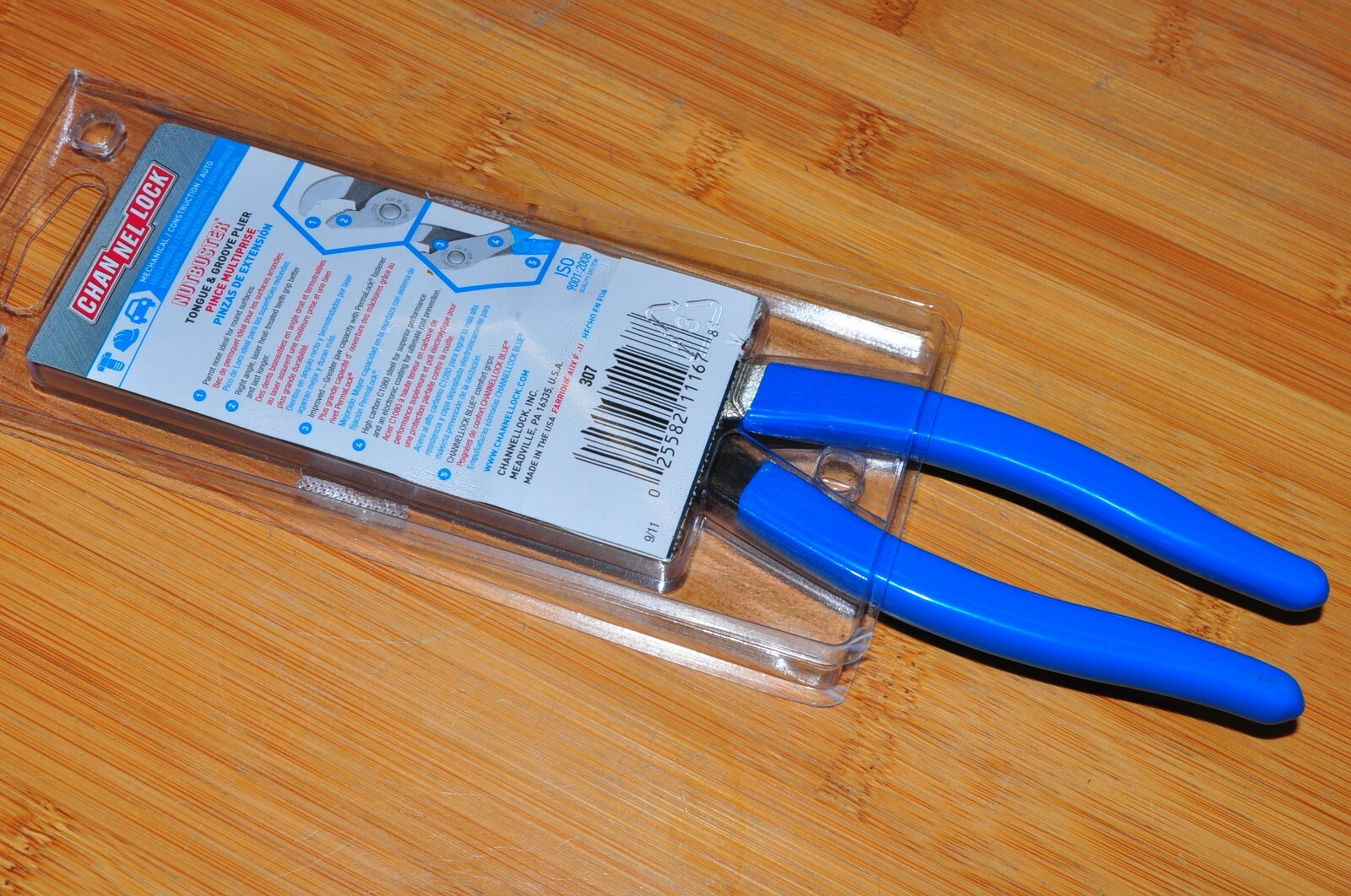 Channellock 307 7" Nutbuster Plier Tongue & Groove Pliers | 16 mm ...