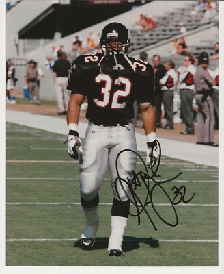 JAMAL ANDERSON Signed/Autographed ATLANTA FALCONS 8x10 Photo w/COA b | eBay