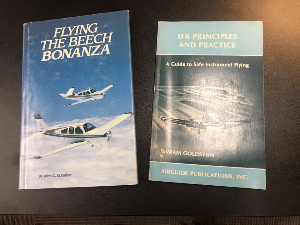 1986 FLYING THE BEECH BONANZA ECKALBAR PILOT AVIATION IFR SAFE ...