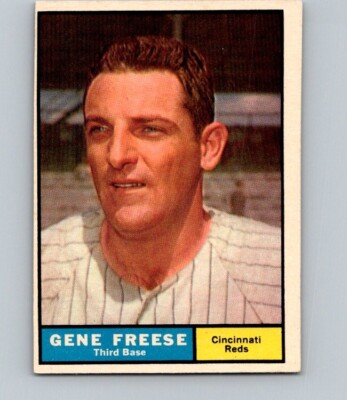 1961 TOPPS BASEBALL #175 GENE FREESE EXMT NF | eBay