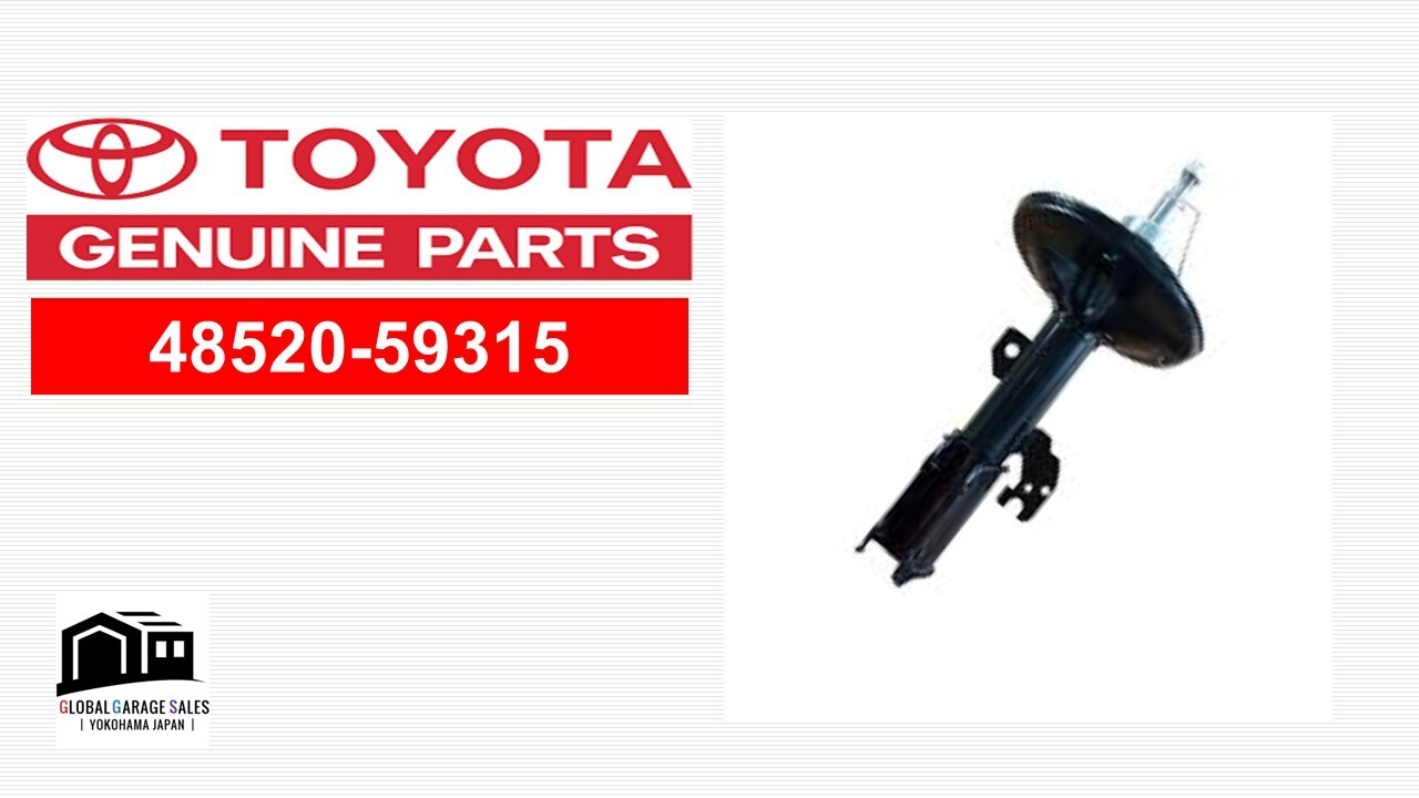 Toyota OEM 48520-59315 Absorber assy, shock, front Left | eBay