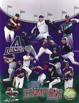 2001 Arizona Diamondbacks World Series 8" x 10" Photos | eBay