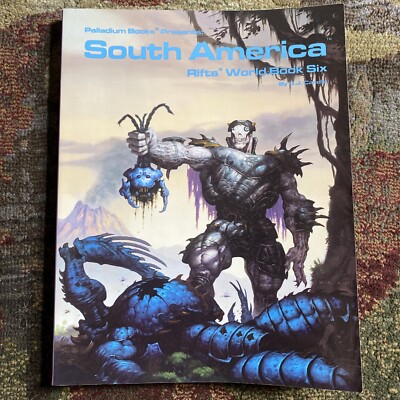 Rifts World Book 6: South America C.J. Carella Palladium Books 814 | eBay