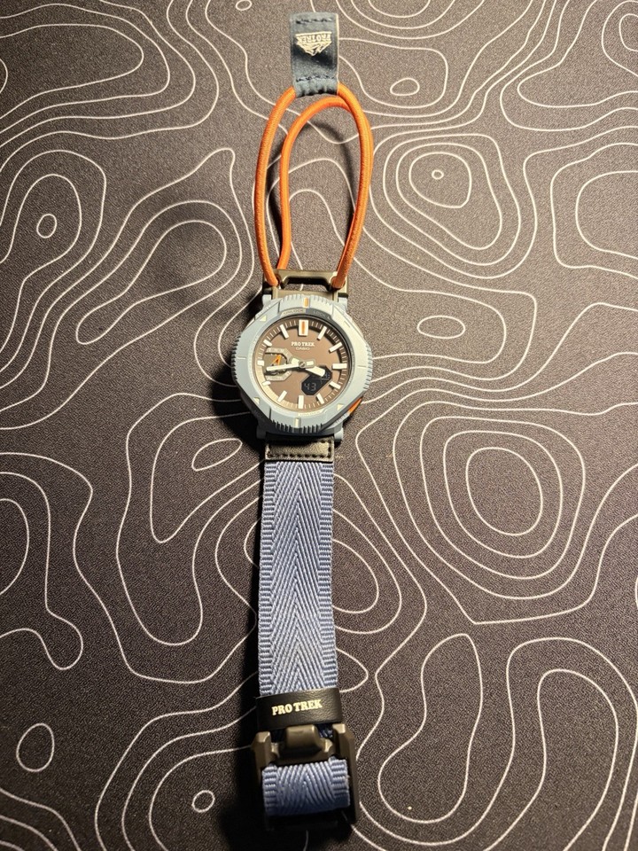 Casio PRO TREK Hiker Line BLUETOOTH Analog Digital PRJ-B001B-2CR 100M ...