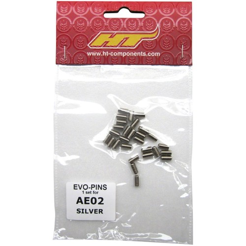 HT Components AE02(SP7) Pedal Pin Kit - Silver 1363HT100010 | eBay