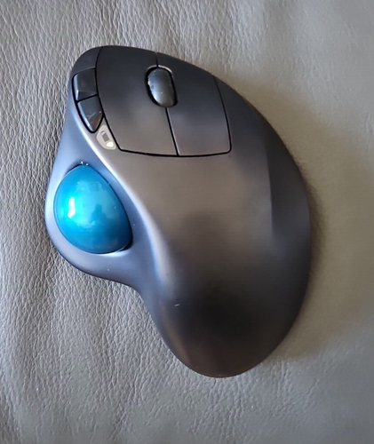 Logitech M570 Wireless Trackball Mouse With Receiver and Battery! | eBay