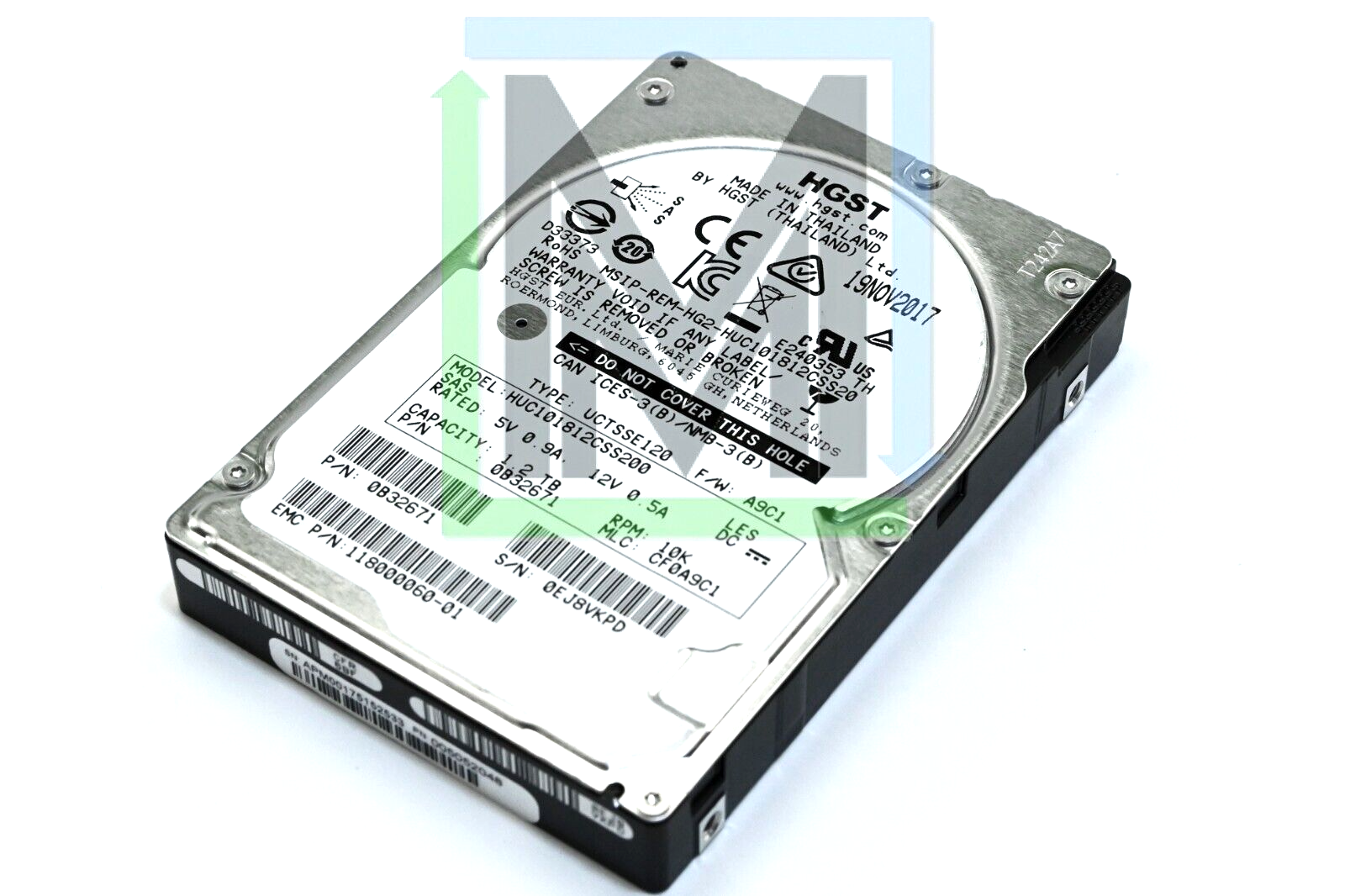 005052048 118000060-01 EMC ISILON A200 H500 H600 DV 1.2TB 10K 2.5" 6Gb ...