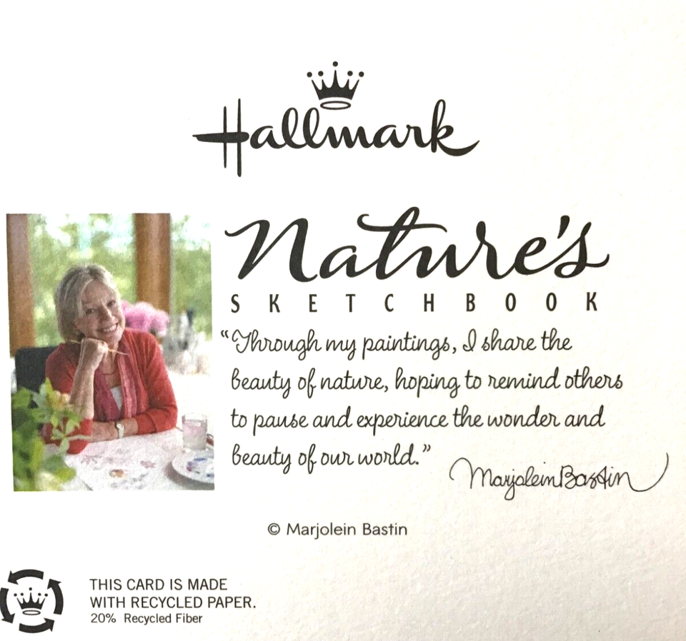 SYMPATHY Card,Nature's Sketchbook for Friend "Deepest Sympathy-Thinking ...